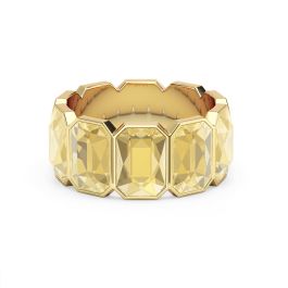 Octagon - Swarovski Matrix Ring featuring Crystal Golden Shadow Band ...