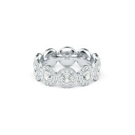 Angelic Band Ring Clear Crystals Swarovski Angelic Ring Swarovski Halo ...